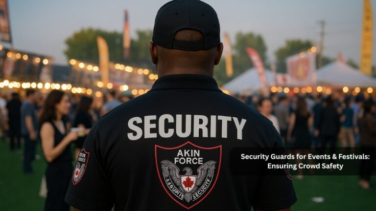 Why Security Guards Are Essential for Events & Festival Safety